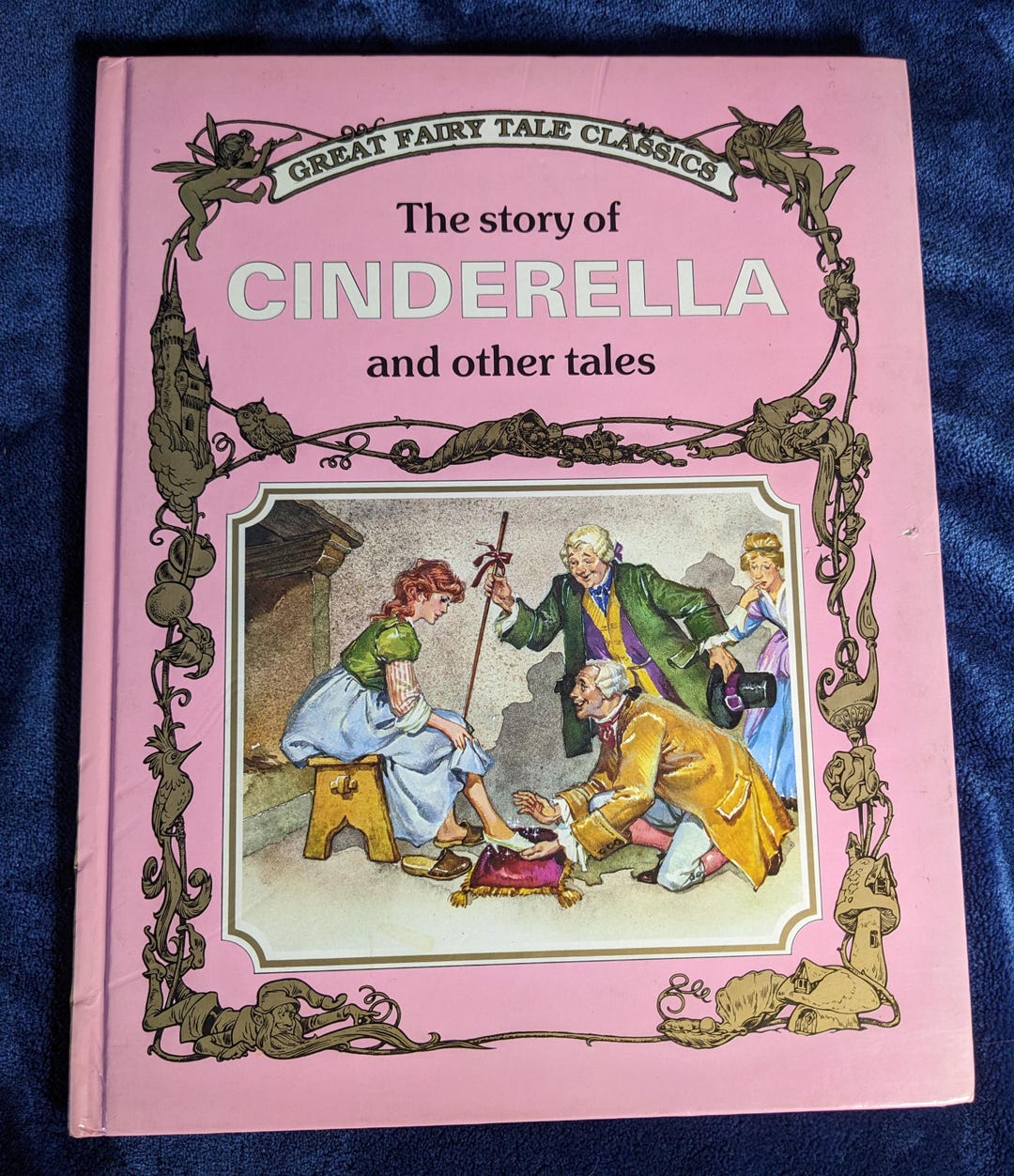 Vtg Great Fairy Tale Classics the Story of Cinderella & Other Tales ...