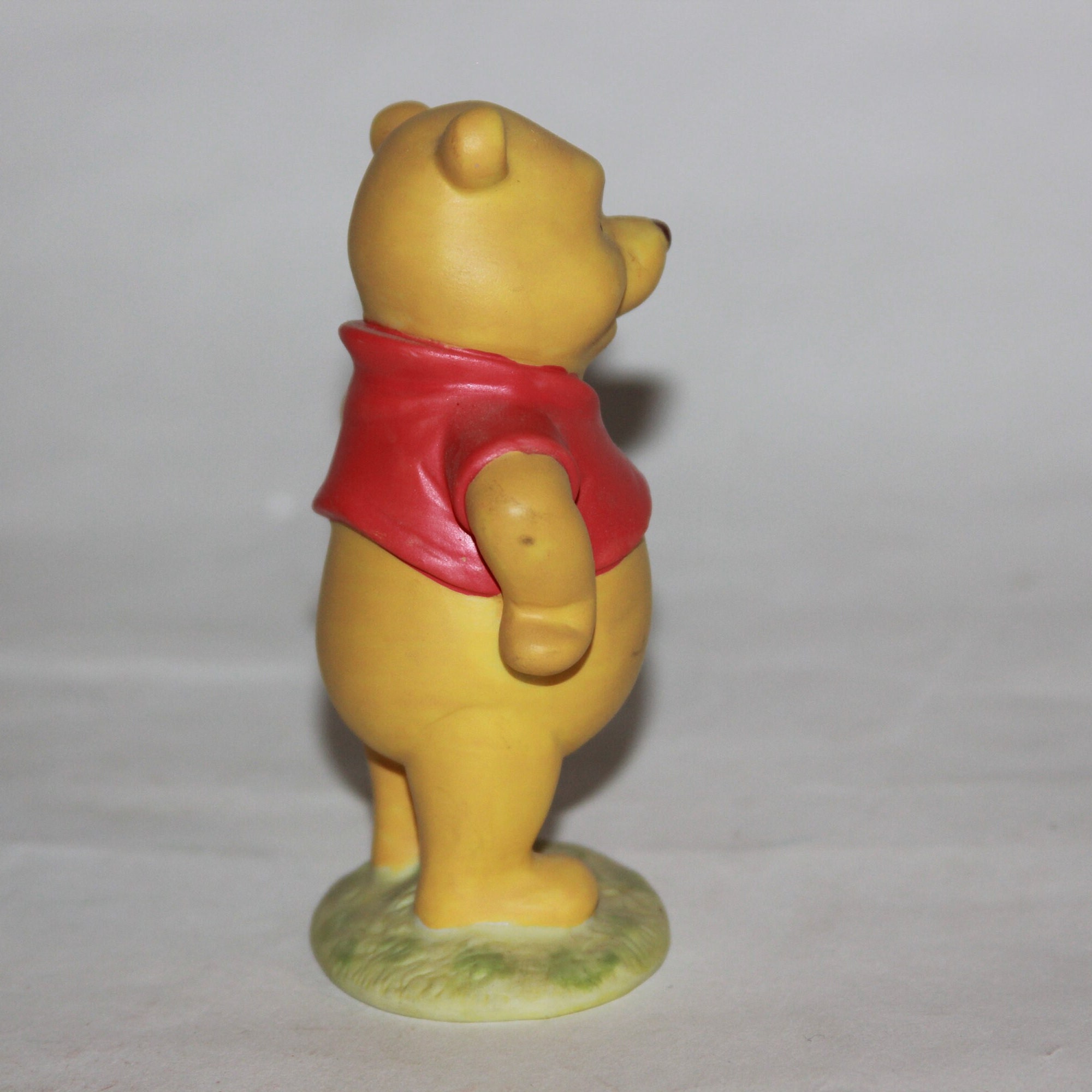 Vtg Pooh and Friends Figure 4 Winnie the Pooh Ceramic Figurine Disney ...
