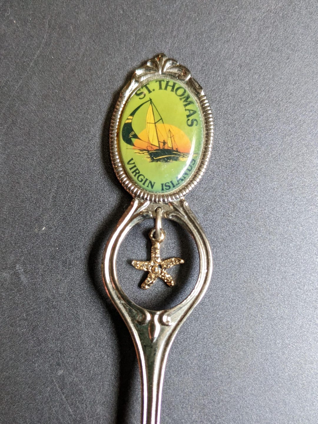 Vtg St. Thomas Virgin Islands Souvenir Spoon Collectible Knick Knack ...