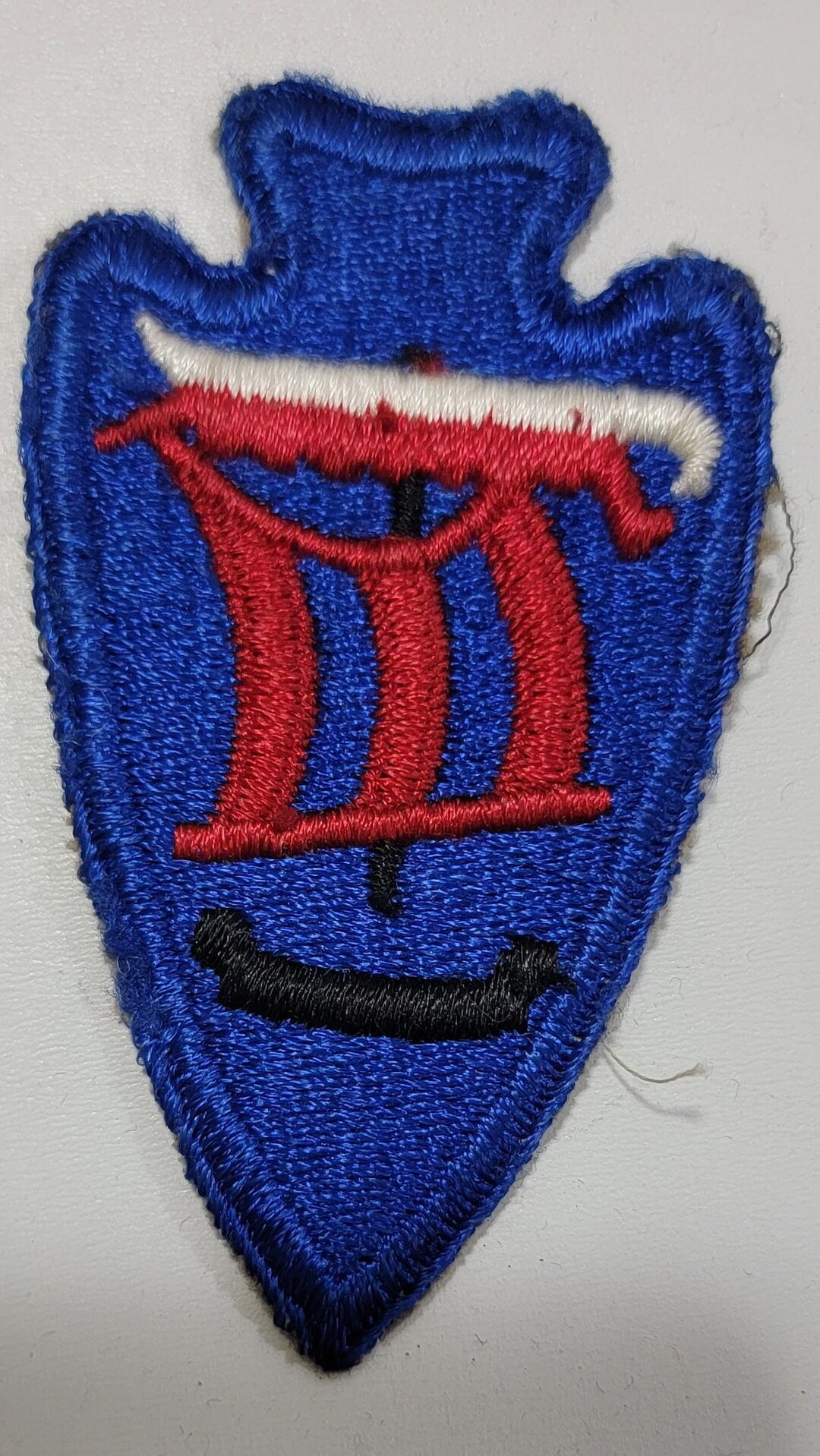 Vtg WW2 U.S. Army Military 474th Infantry Regiment Patch Blue and Red ...
