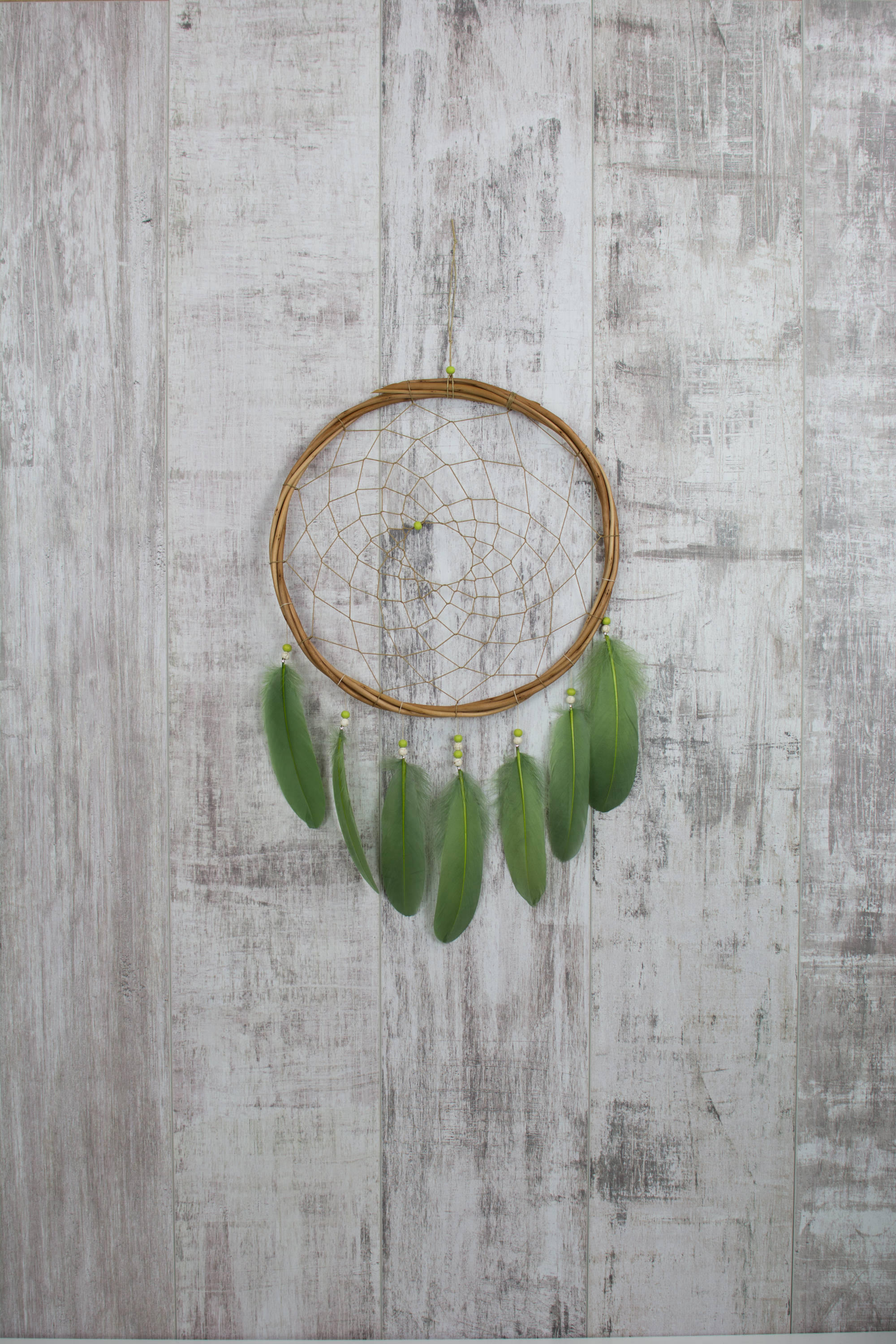 Green Dream Catcher Wall Hanging Boho Dream Catcher Wall | Etsy