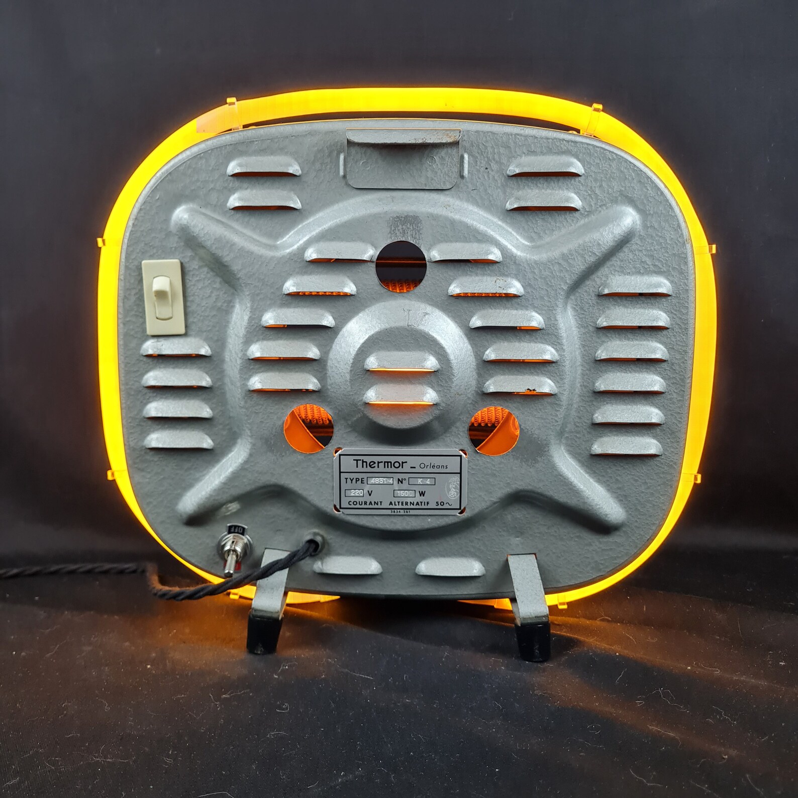 Decorative Lamp Heating CALOR With Two Independent Lamps: Yellow LED ...