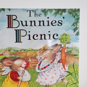 The Bunnies' Picnic Scholastic Easter Bunny Childrens Book- Paperback ...