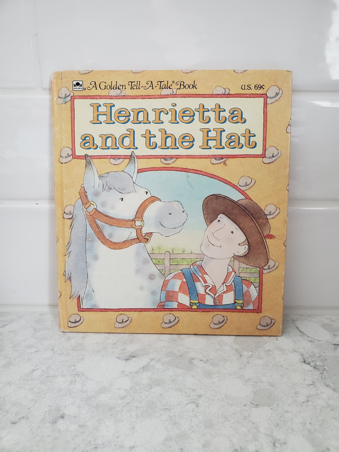 Henrietta and the Hat A Golden Tell A Tale Book, Vintage 1985 Childrens ...