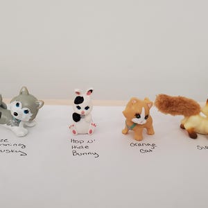 YOU CHOOSE Littlest Pet Shop LPS Kenner 90s Dog Cat and Bunny Figures ...