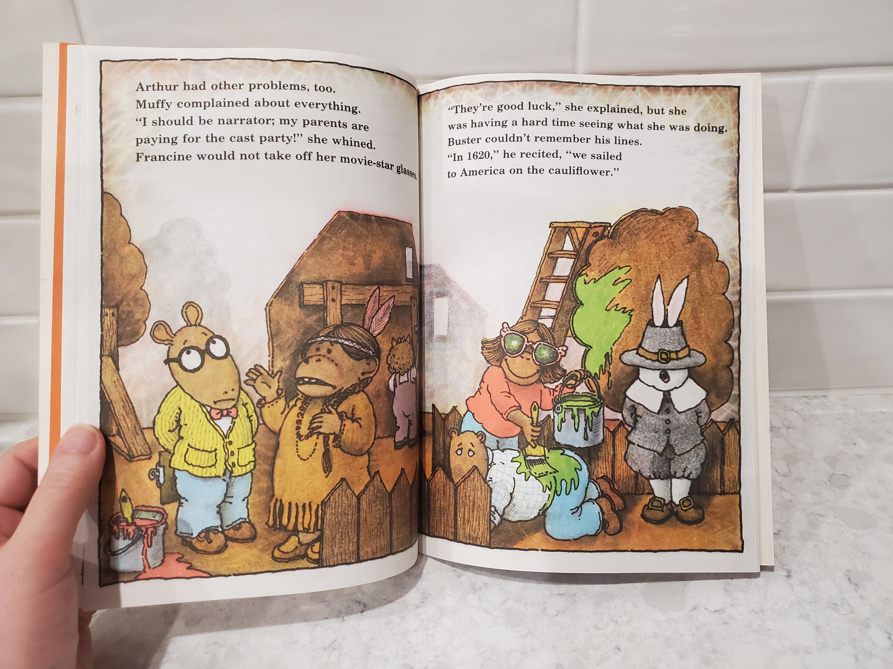 Arthur's Thanksgiving by Marc Brown, Vintage 1983 Arthur Adventure ...