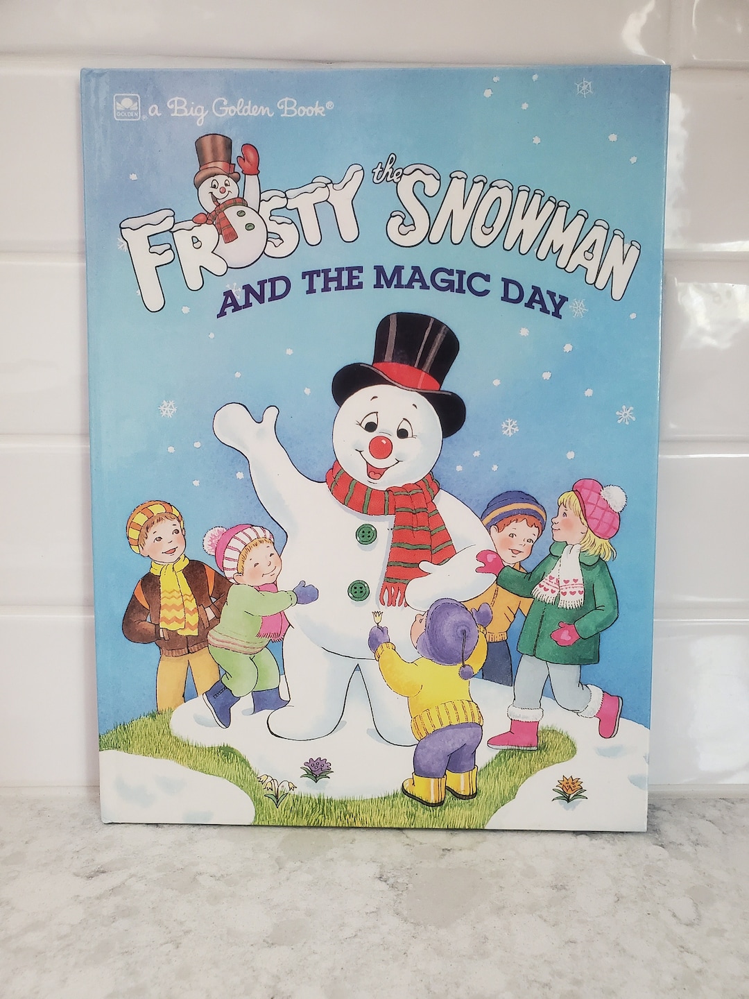 Frosty the Snowman and the Magic Day - a Big Golden Book - Vintage 1991 ...
