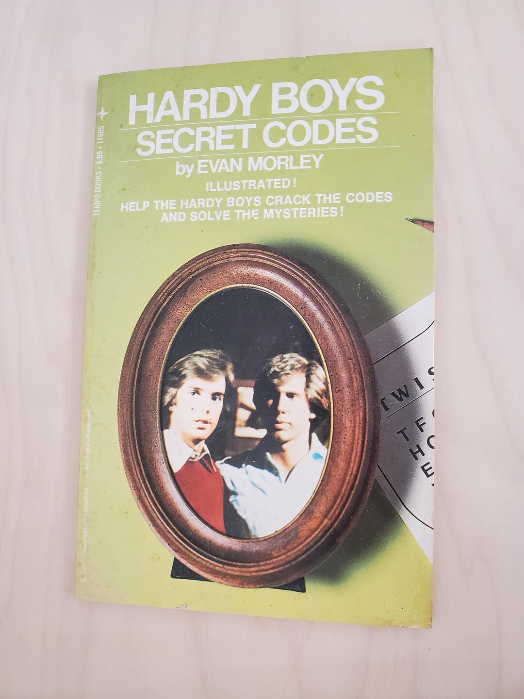 Hardy Boys Book, Blank/no Writing Inside, Photos Secret Codes 1977 ...