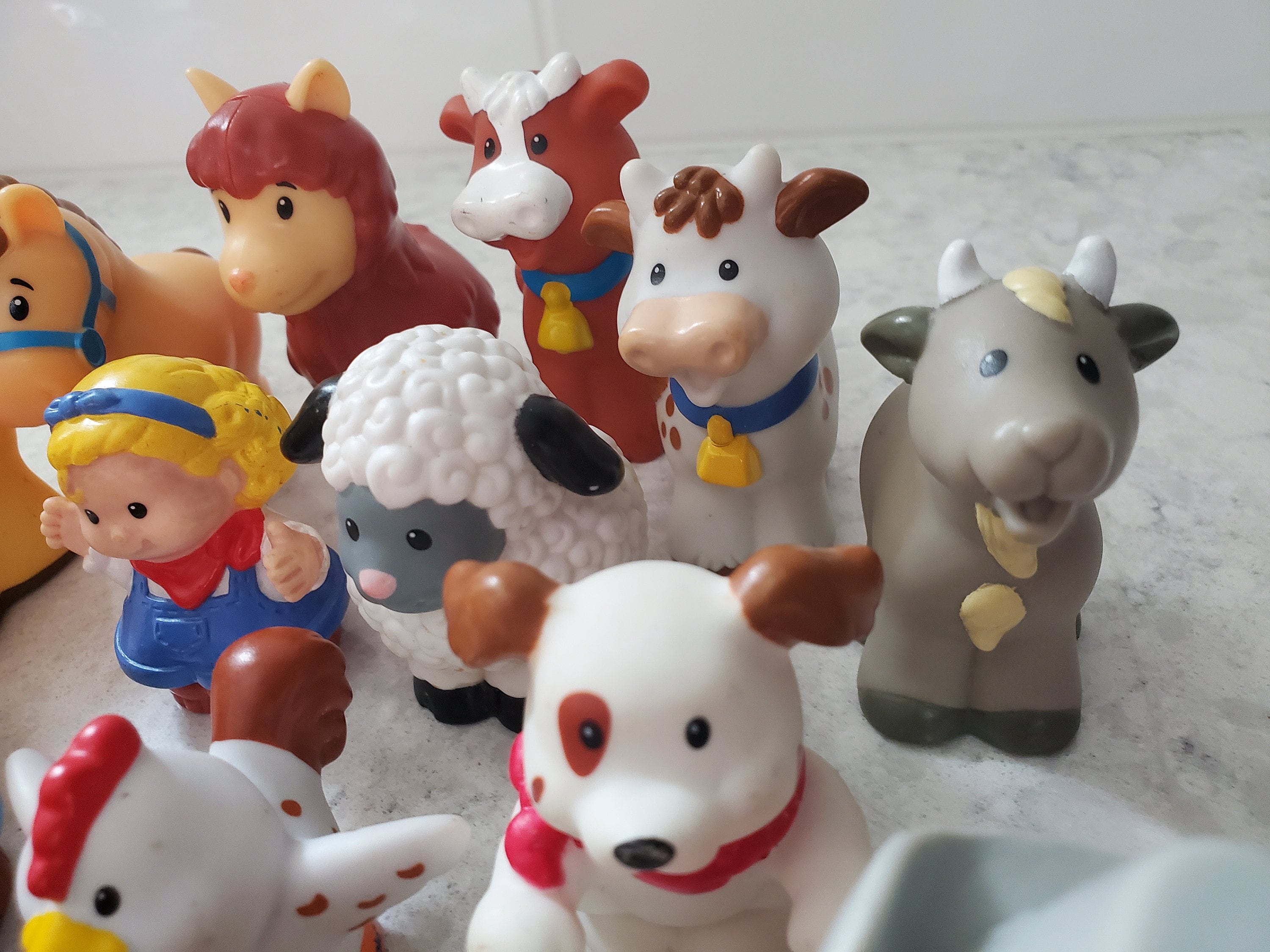 YOU CHOOSE Fisher Price Little People Farm Animals Farmer, Sheep, Goat ...