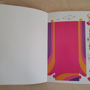 Rare NEW Barbie Paper Doll Pink & Pretty, Fold Out Playscene With Dolls ...