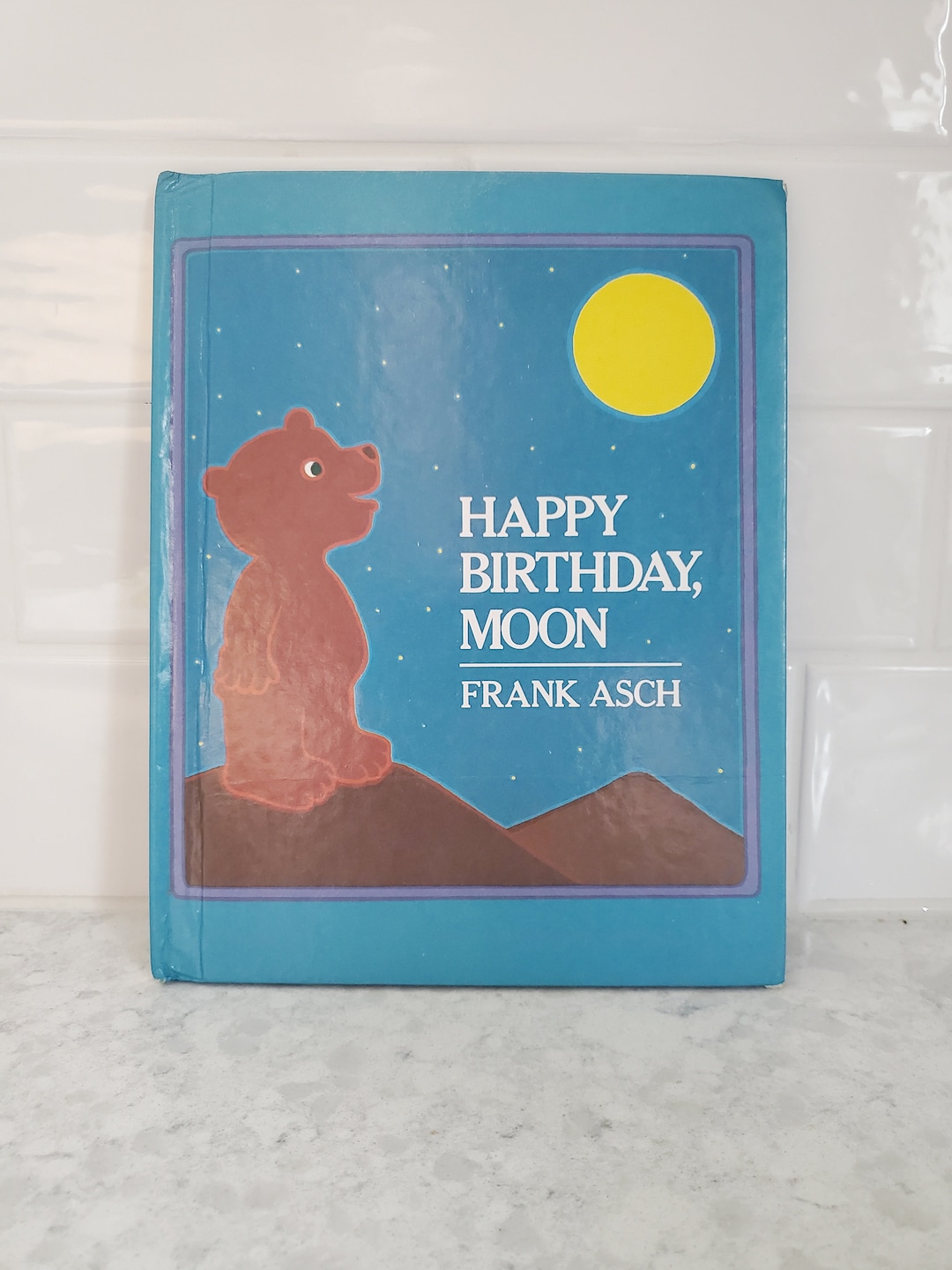 Happy Birthday Moon Frank Asch, 80's Childrens Fiction, Vintage Cartoon ...