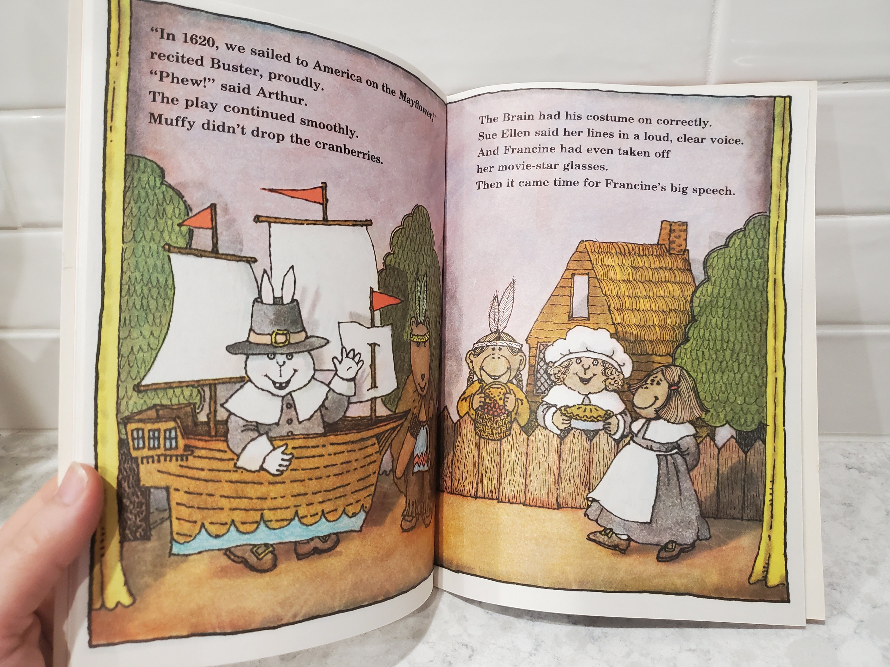 Arthur's Thanksgiving by Marc Brown, Vintage 1983 Arthur Adventure ...