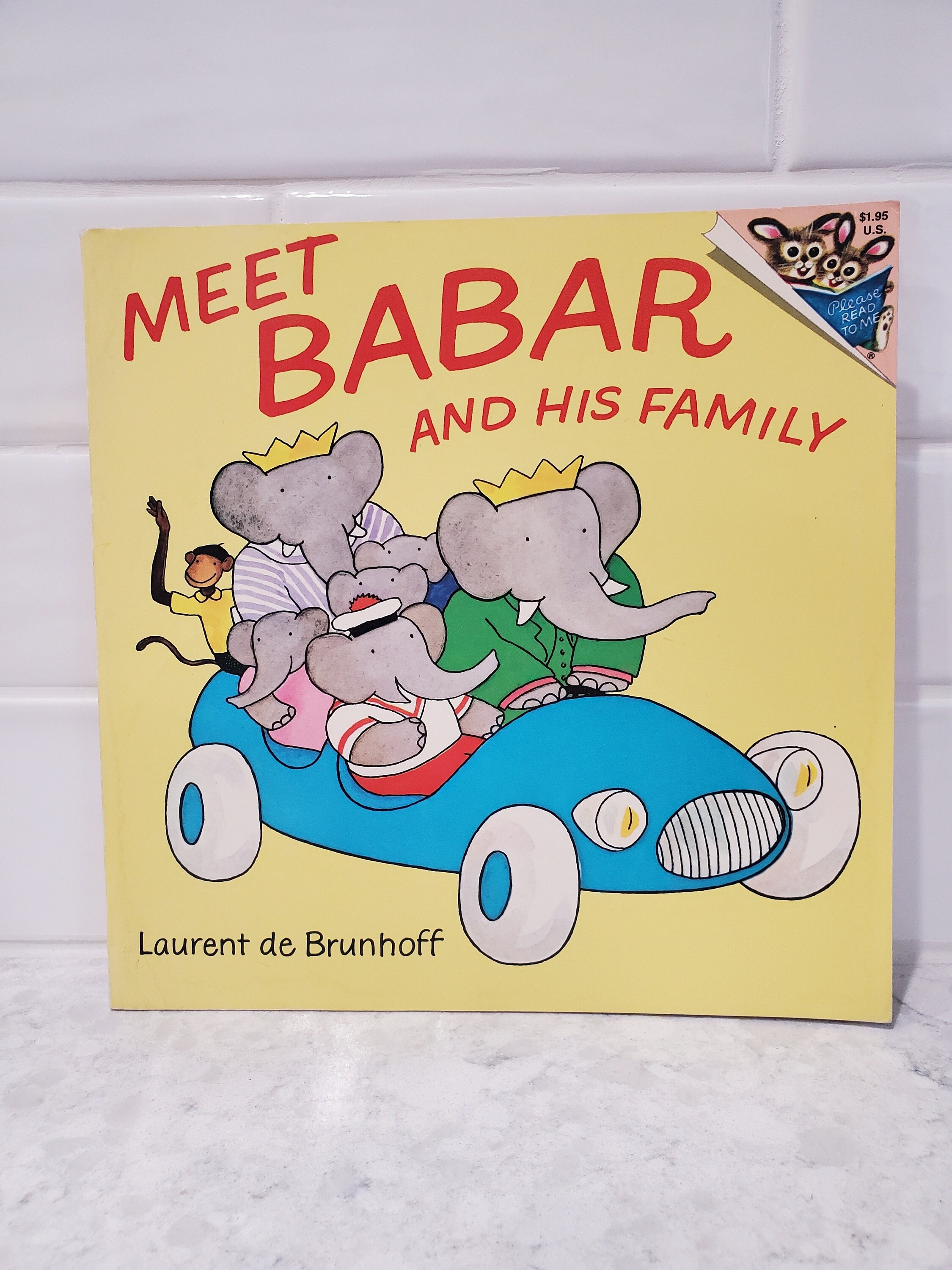 1973 Meet Babar and His Family Laurent De Brunhoff, Vintage 70's ...