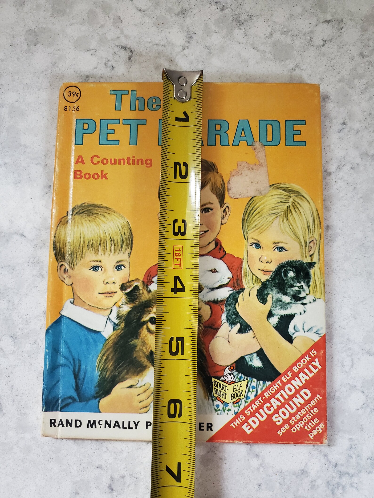 Vintage 1960s Pet Parade Counting Book, Rand Mcnally - Etsy