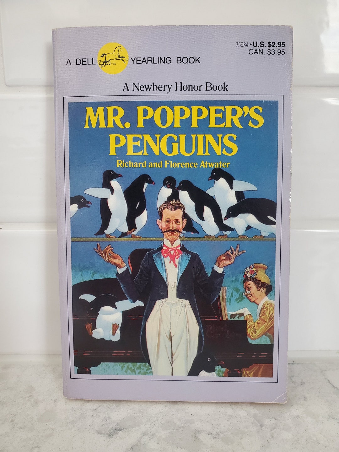 Vintage 1986 Mr. Popper's Penguins by Richard and Florence Atwater ...