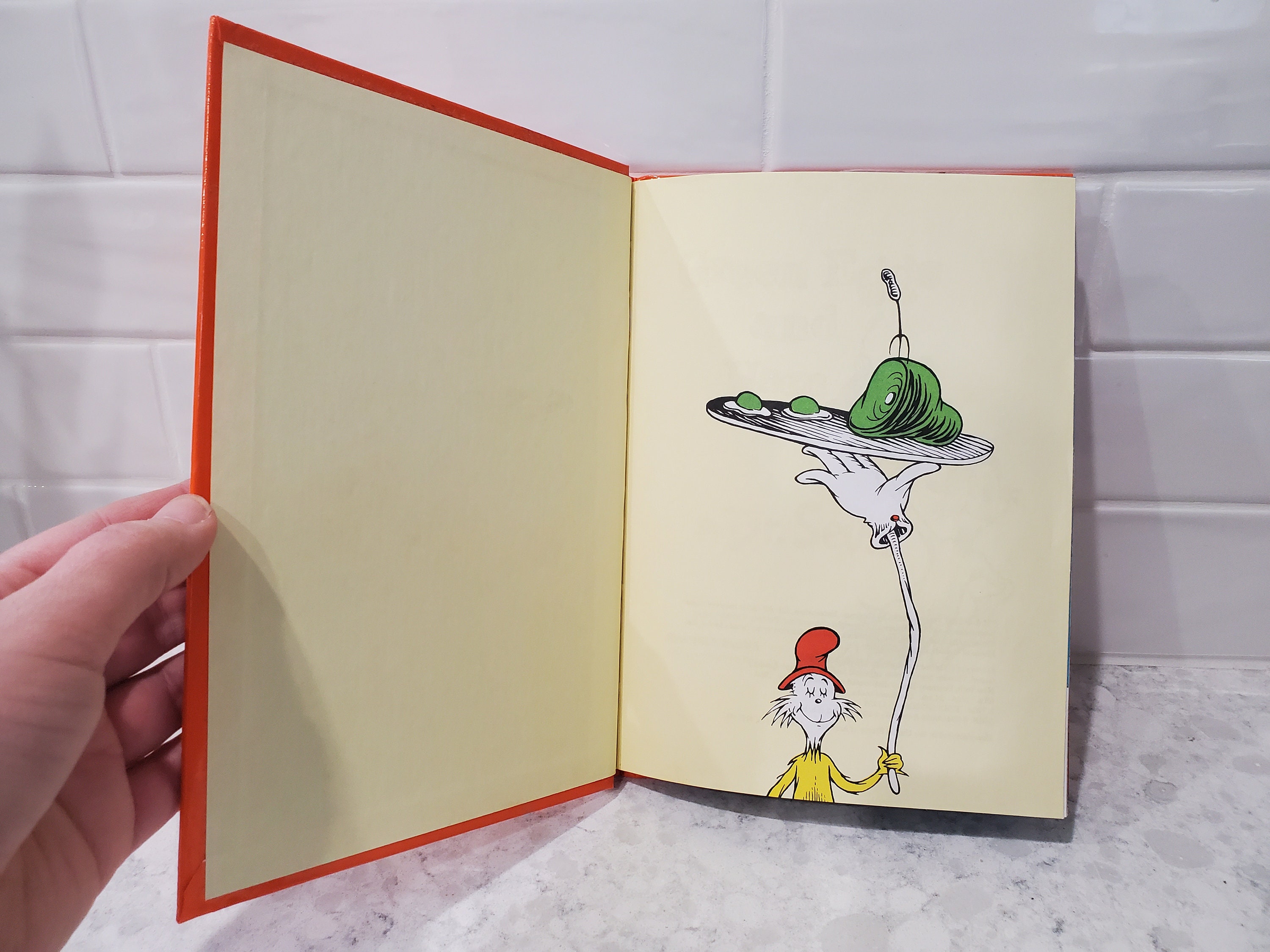 1988 Green Eggs and Ham Dr. Seuss, Vintage 80's Popular Childrens Book ...