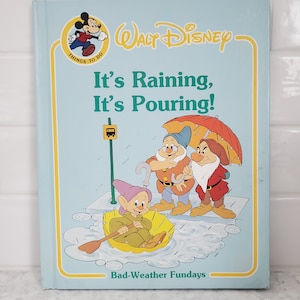 Disney Book It's Raining, It's Pouring! Bad-weather Fundays, A Things ...
