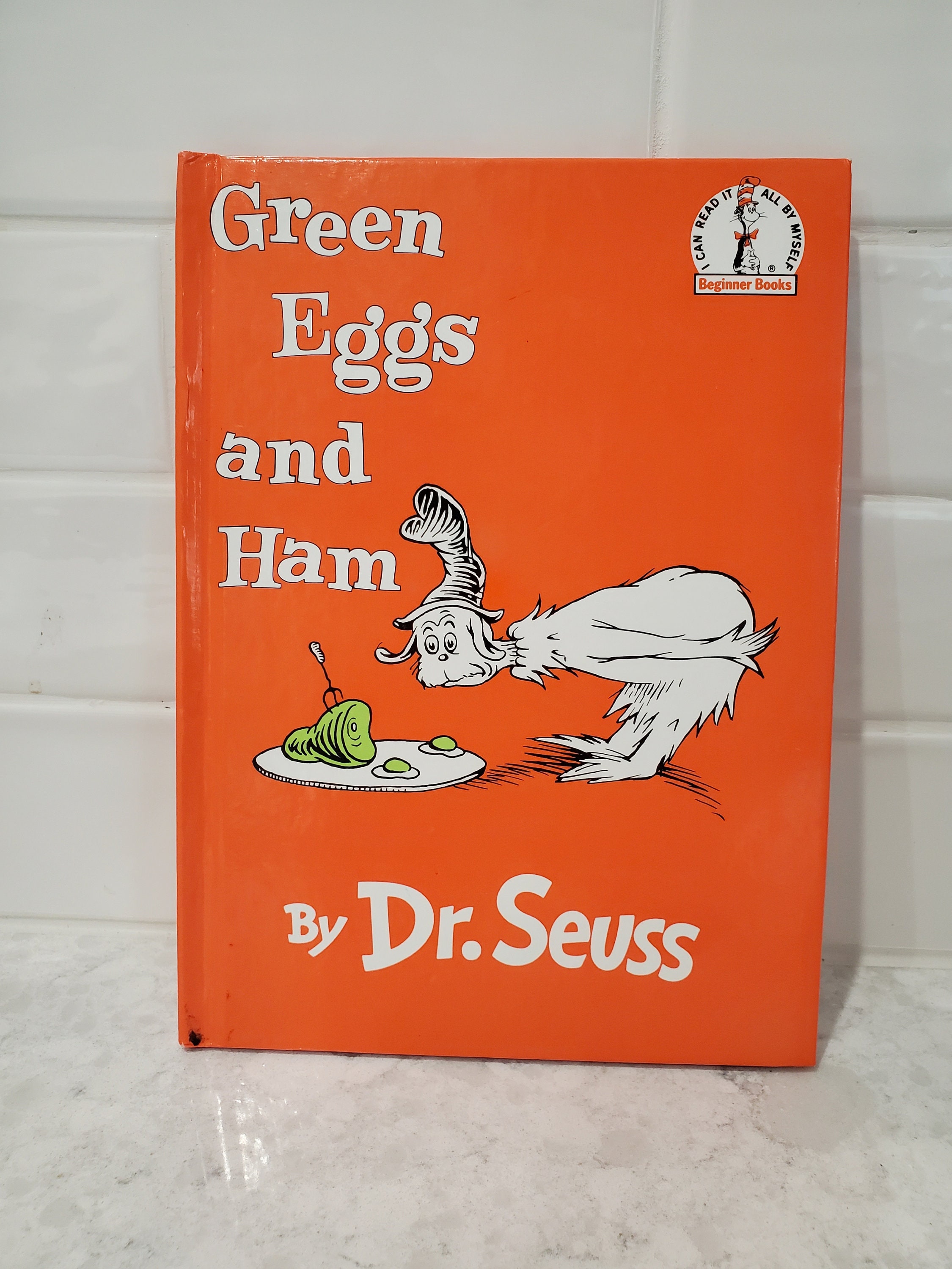 1988 Green Eggs and Ham Dr. Seuss, Vintage 80's Popular Childrens Book ...