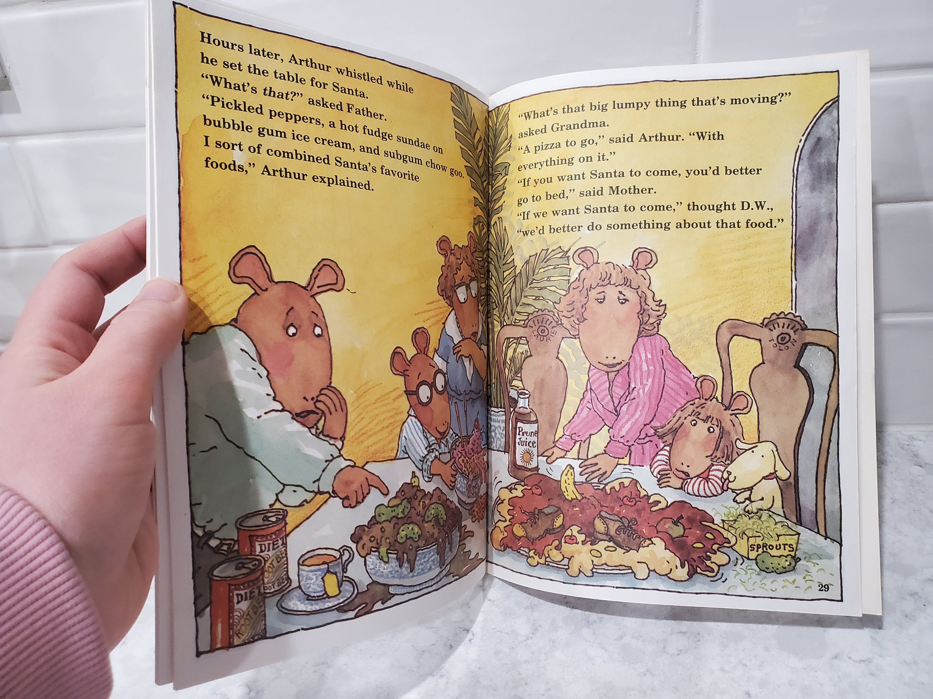 1989 Arthur's Christmas by Marc Brown, Softcover Childrens Popular ...