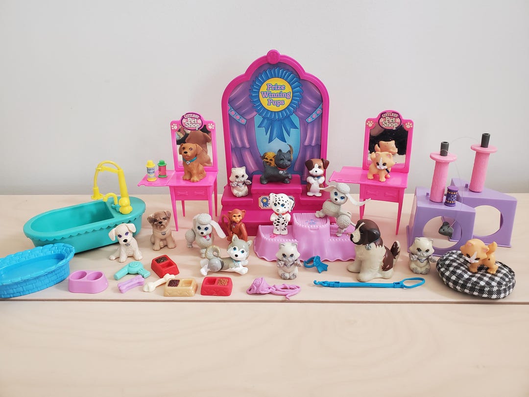 YOU CHOOSE Littlest Pet Shop LPS Kenner Large Lot 90s Dog Cat Figures ...