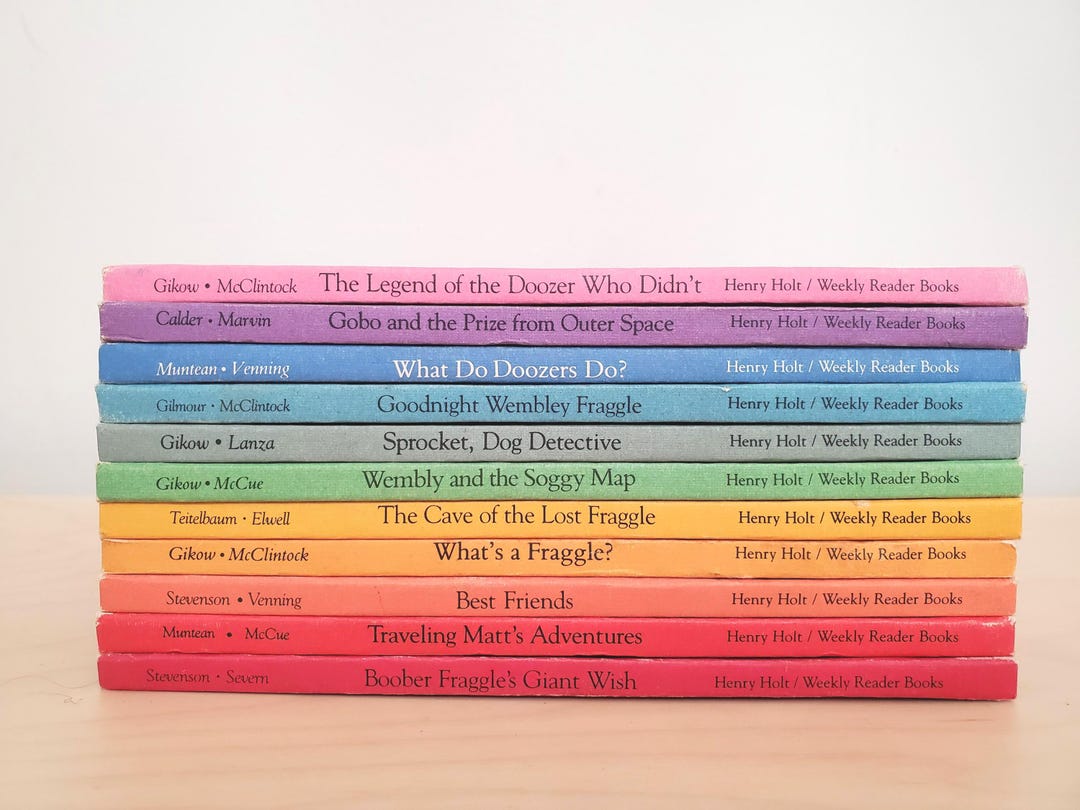 Fraggle Rock Books, Very Good Condition, Jim Henson 80s Weekly Reader ...
