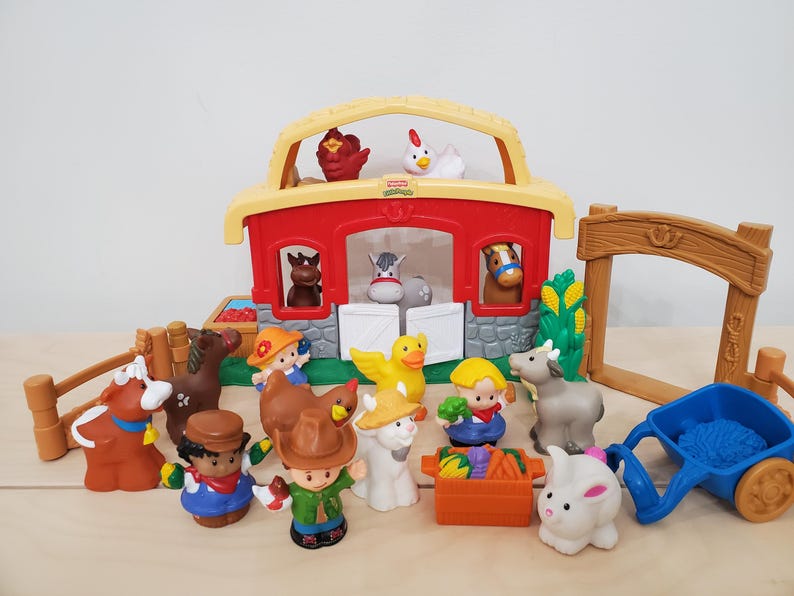 Fisher Price Little People - You Choose - Farm Animals, Farmer, Hen ...