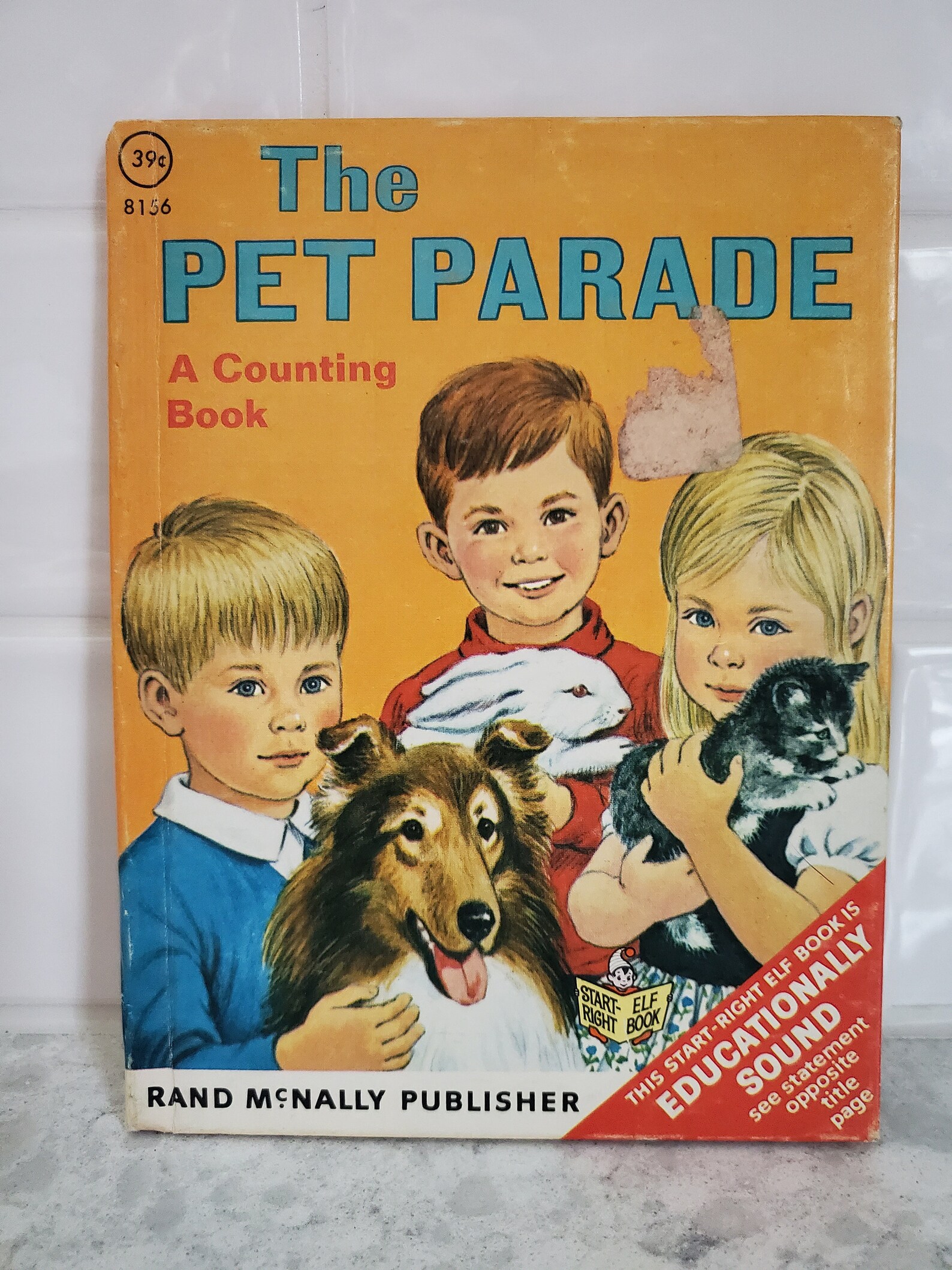 Vintage 1960s Pet Parade Counting Book, Rand Mcnally - Etsy