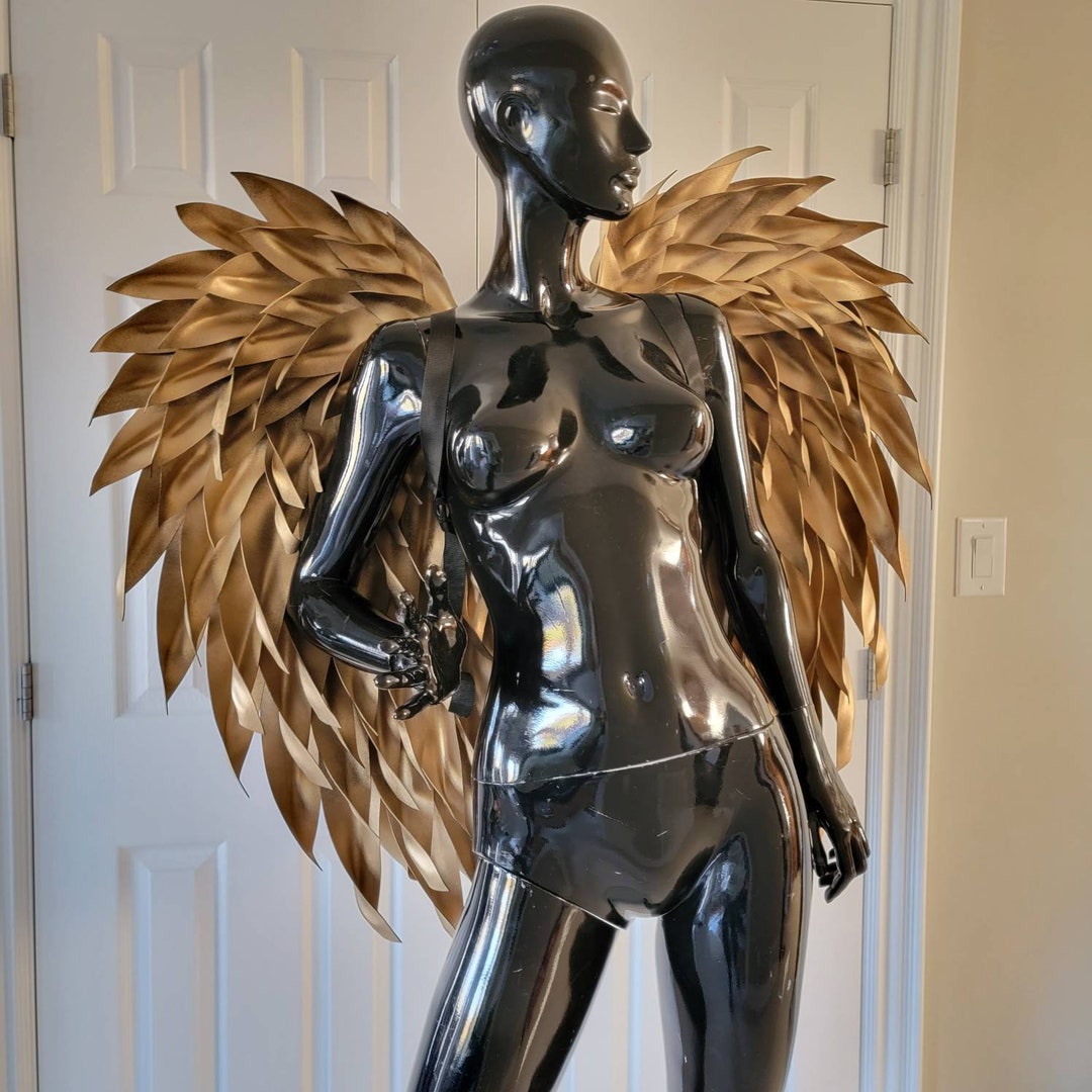 Gold /shiny Angel Wings - Etsy