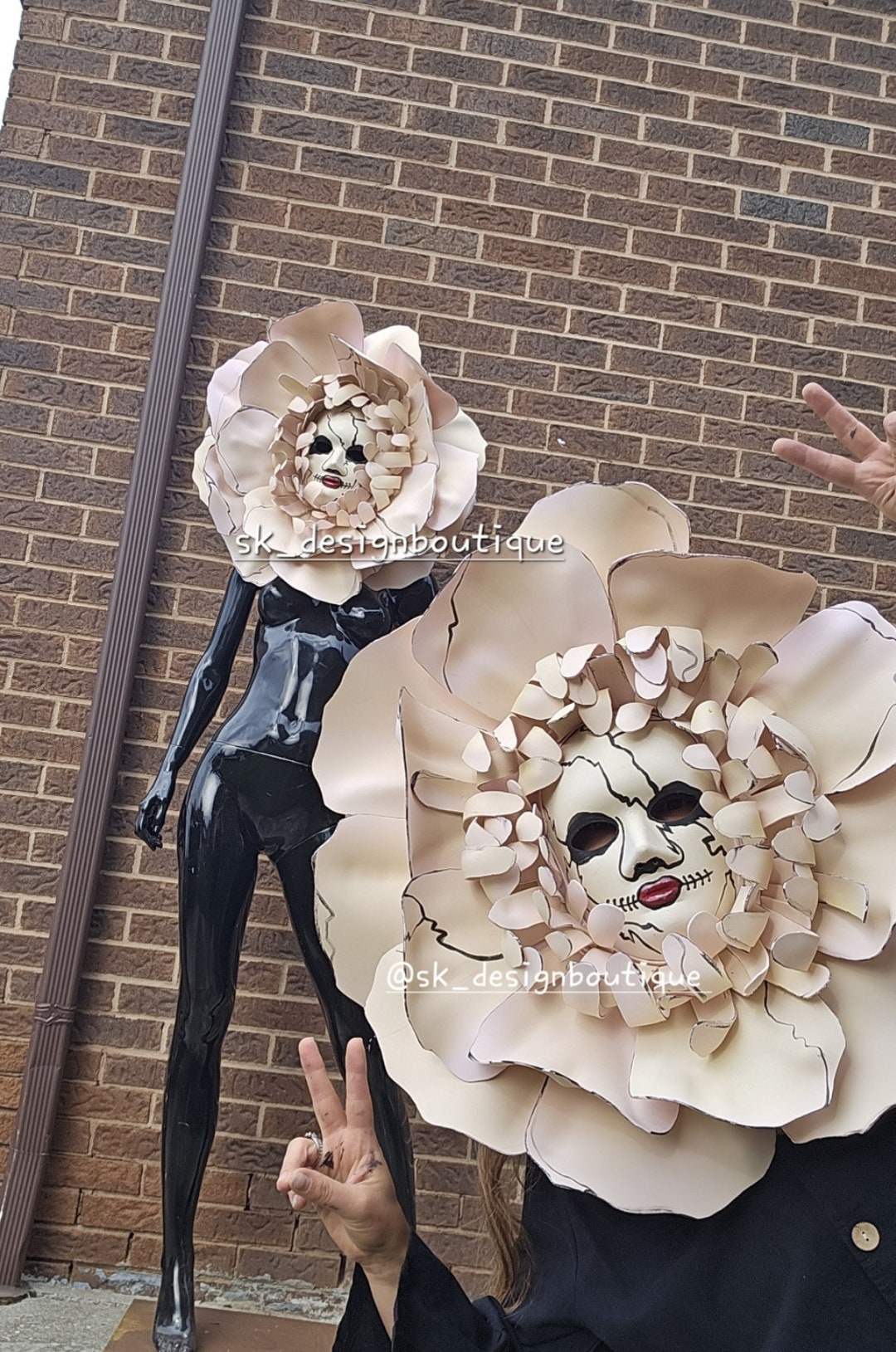 Doll Masks Set of 2 - Etsy