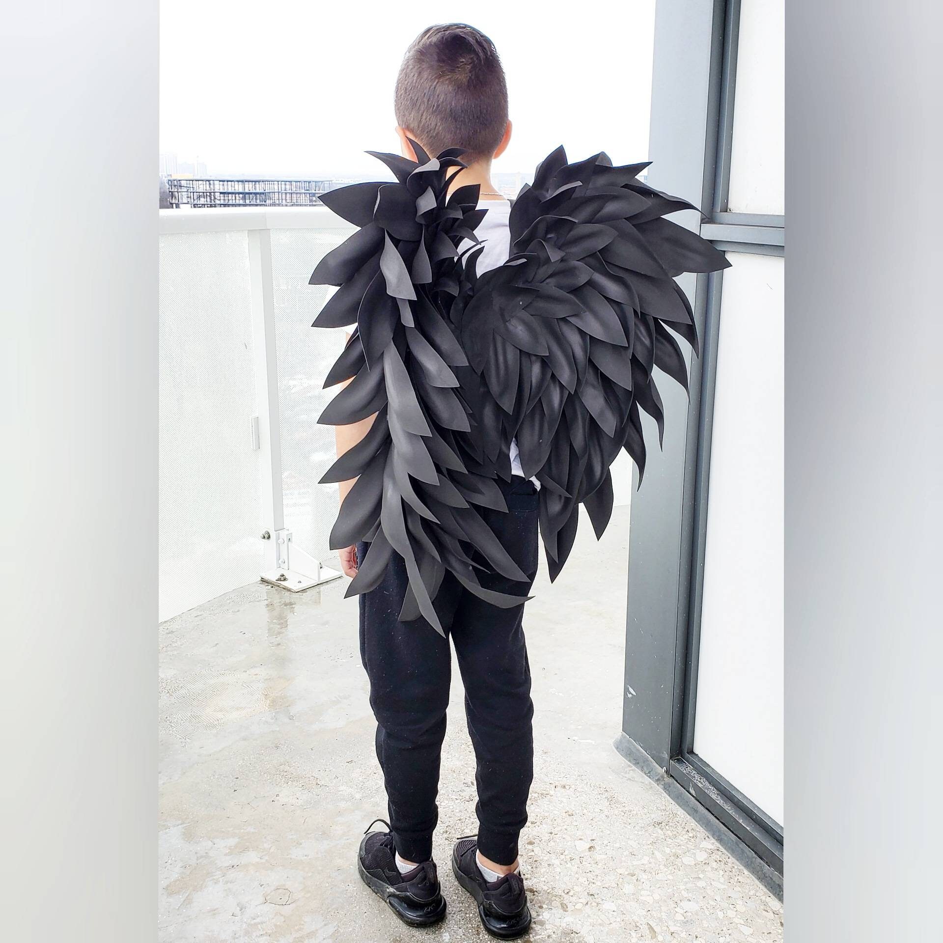 Kids Wings/angel Wings /black Wings/ Fairy Wings/ KIDS Angel - Etsy