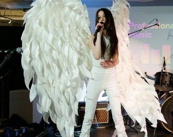 Big White Angel Wings Angel Costume for Christmas - Etsy