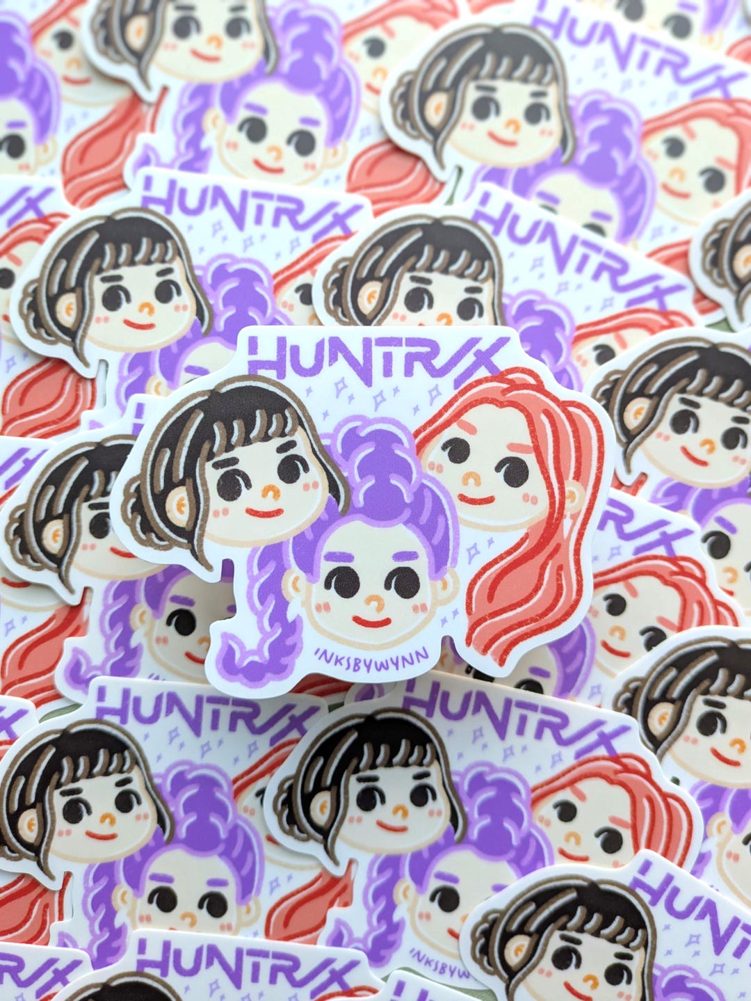 Huntrix Kpop Demon Hunters Sticker | Kpop Vinyl Decal - Etsy