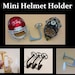 Mini Football Helmet Wall Hanger Mount - Etsy