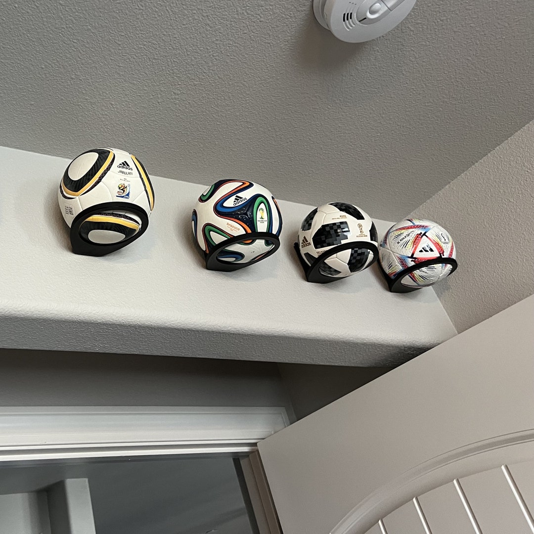 Mini Soccer Ball Wall Holders - Etsy