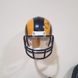 Mini Football Helmet Wall Hanger Mount - Etsy