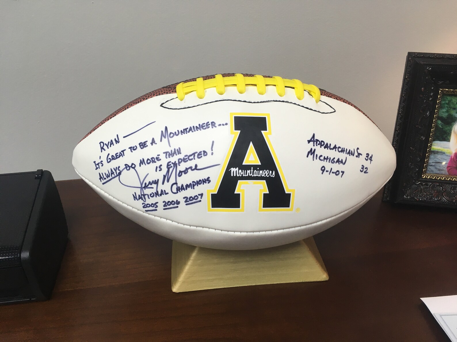 Football Desk Stand | Etsy