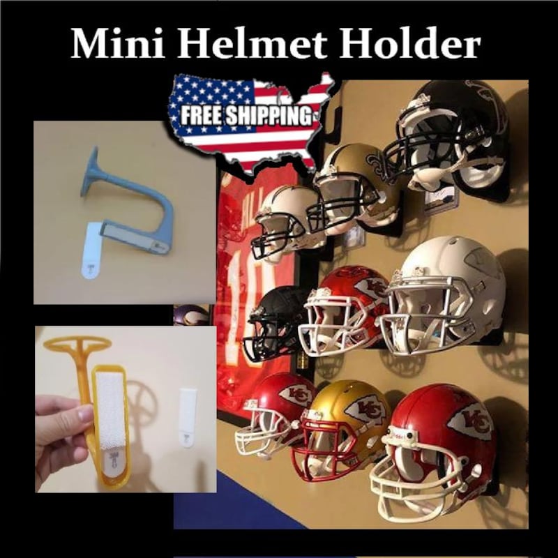 Helmet Wall Mount Mini - Etsy