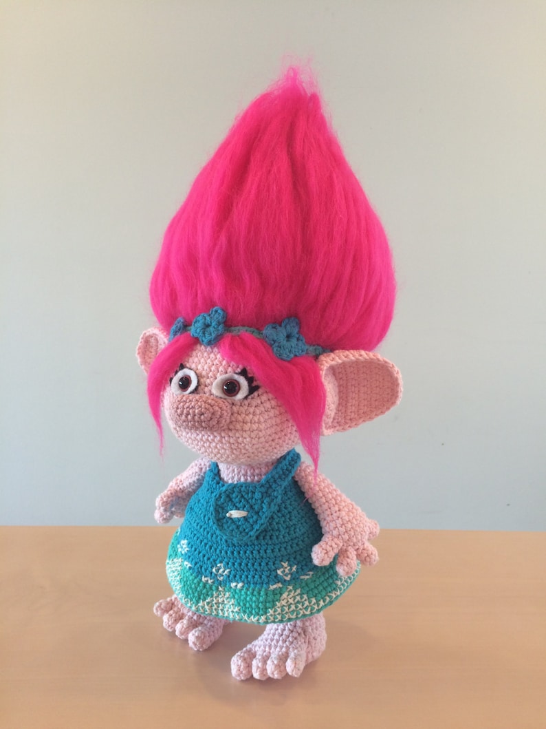 Poppy Trolls Amigurumi Crochet Pattern - Etsy Australia