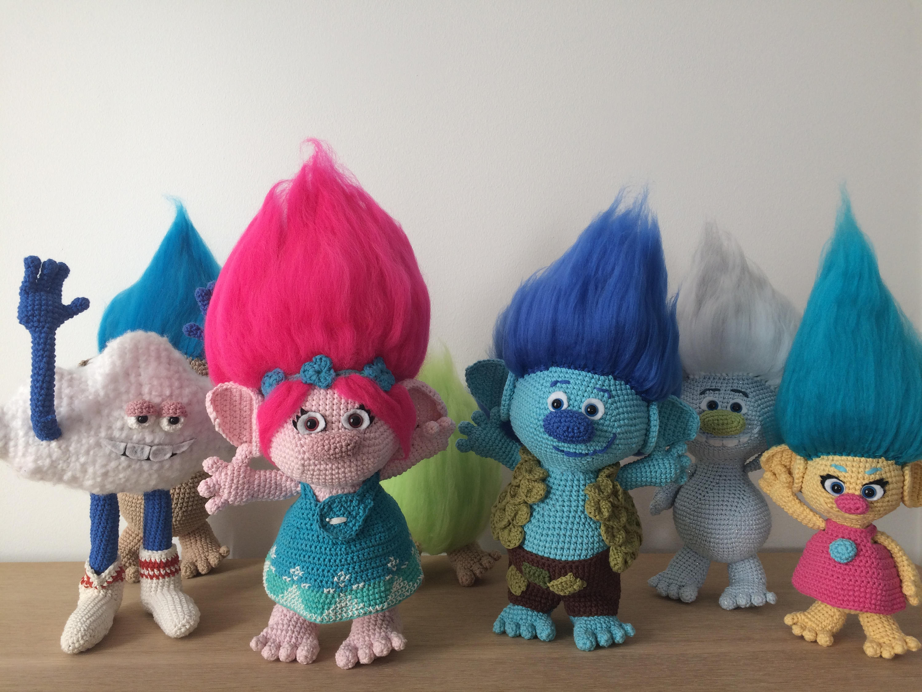 Smidge Trolls Amigurumi Crochet Pattern - Etsy UK