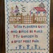 Cross-stitch Sampler/garden Verse/motto/cottagecore - Etsy