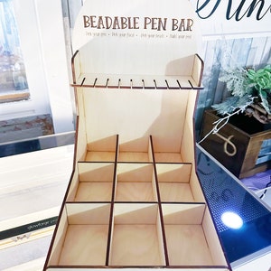 Beadable Pen Bar SVG Bead Bar Pen Display Build Your Own Pen With ...