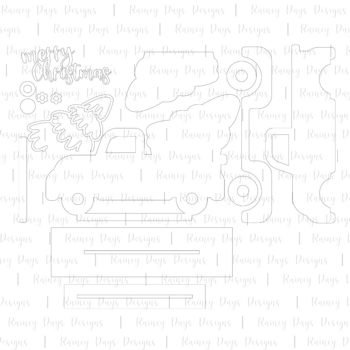 Little Red Truck With Stand Old Vintage Red Truck Decor - Etsy