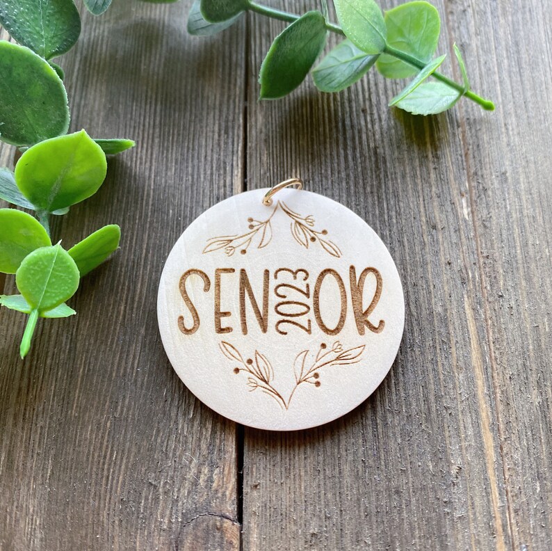 SENIOR 2023 Keychain Wristlet Design SVG Wood Pendant Digital - Etsy