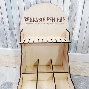 Beadable Pen Bar SVG Bead Bar Pen Display Build Your Own Pen With ...