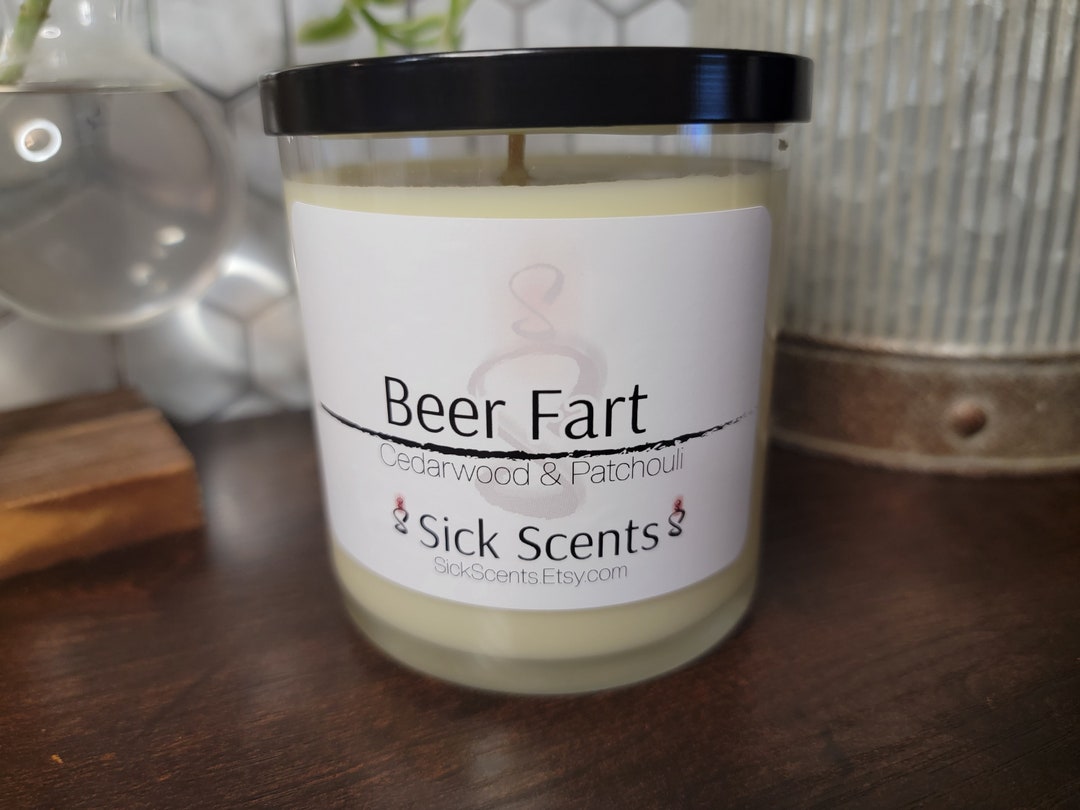 Gift for Beer Lover, Stocking Stuffer, Beer Present, Beer Fart Candle ...