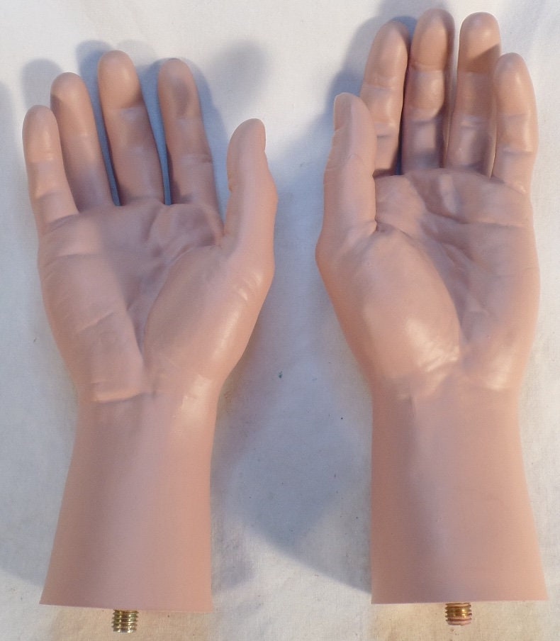 REALISTIC Lifelike Pair Male Hands Male for Mannequin - Etsy