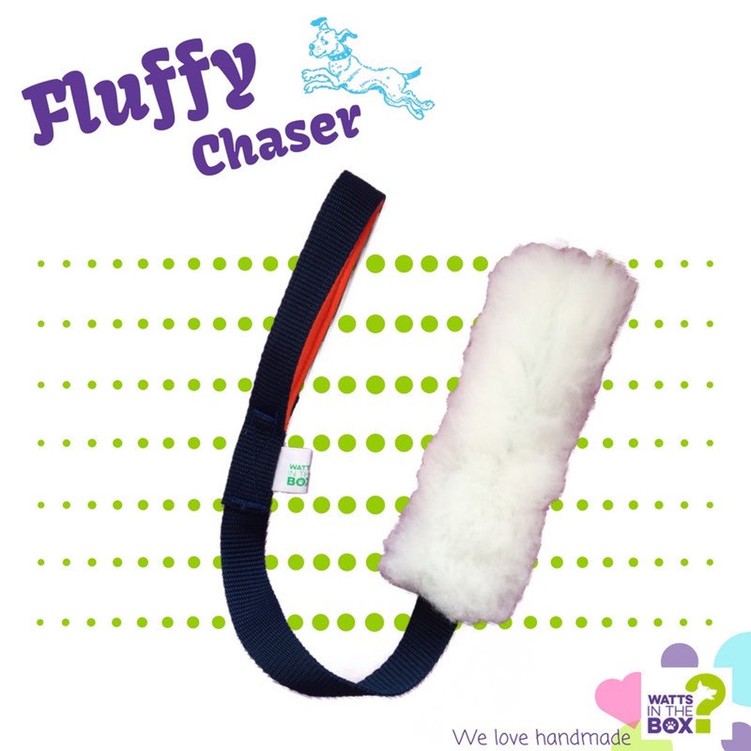 Fluffy Chaser Tug - Dog Toy - Agility Dog - Dog Toys - Agility - Dog ...
