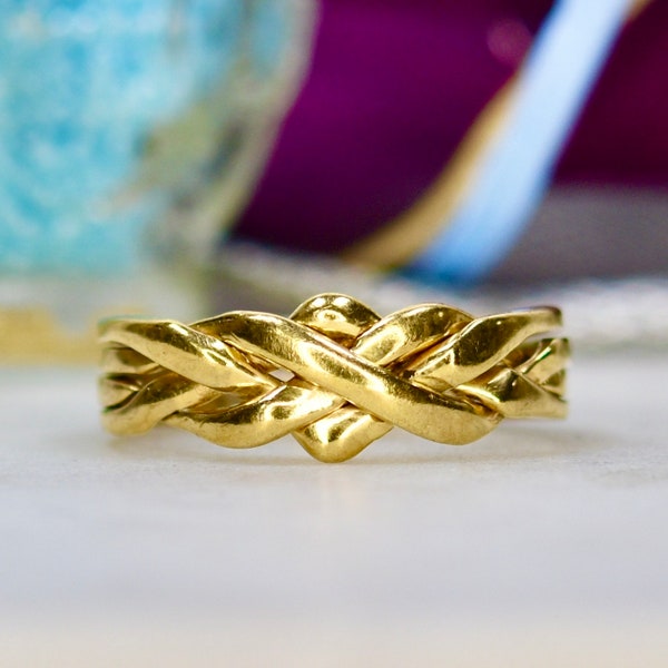 Puzzle Ring - Etsy Australia