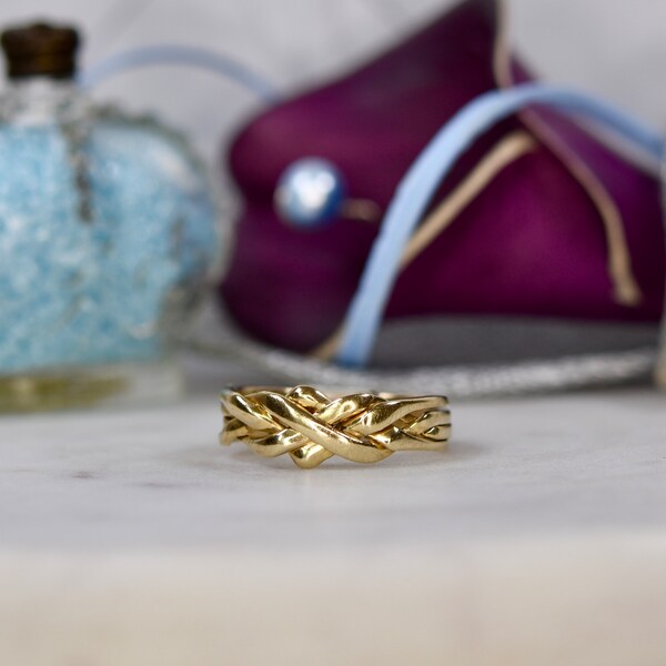 9ct Puzzle Ring - Etsy