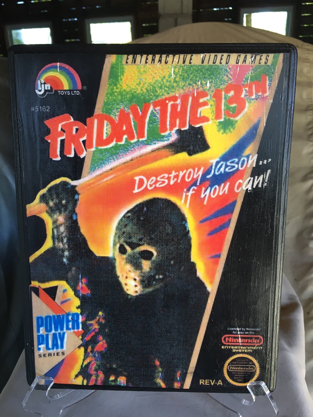 Friday the 13th 1989 LJN Nintendo Jason Voorhees Game Plaque - Etsy